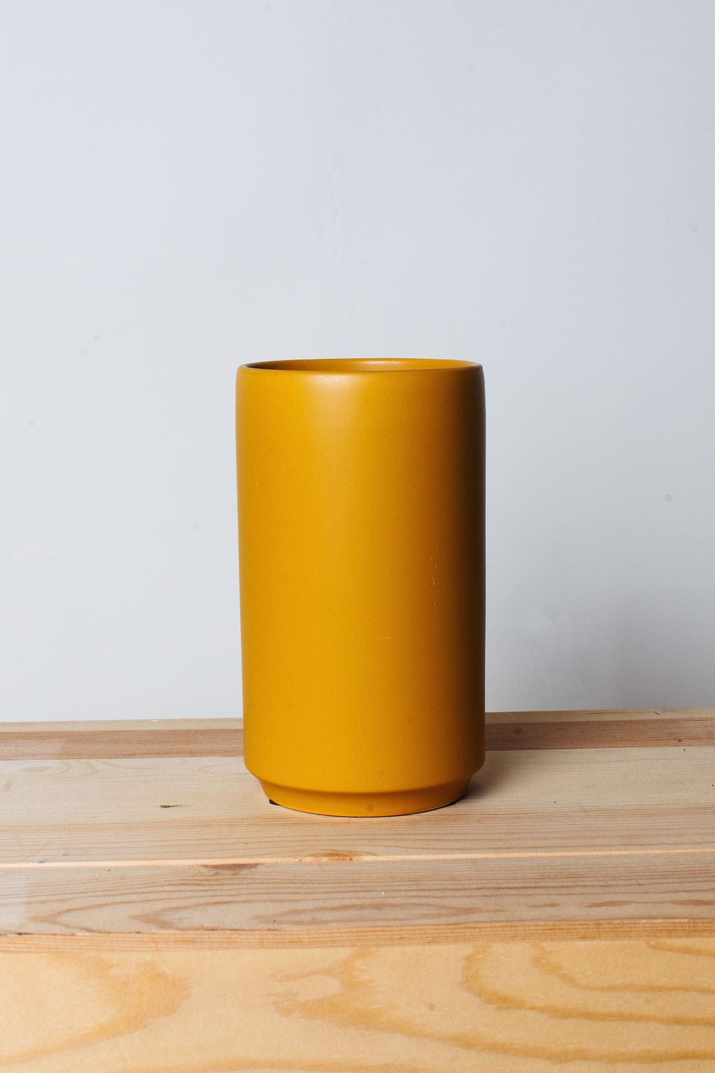 Mustard Ceramic Vase – Idlewild Floral Co.