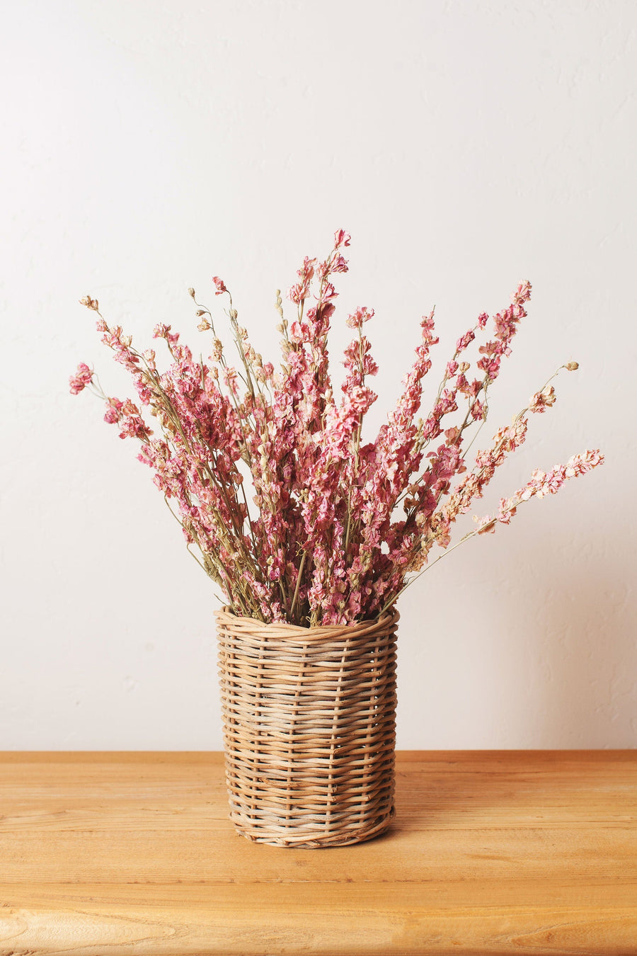 Dried Pink Larkspur | Best Dried and Preserved Flowers | Idlewild ...